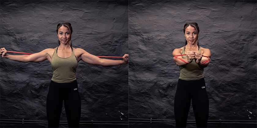 Träna med gummiband - 8 bra övningar för hela kroppen