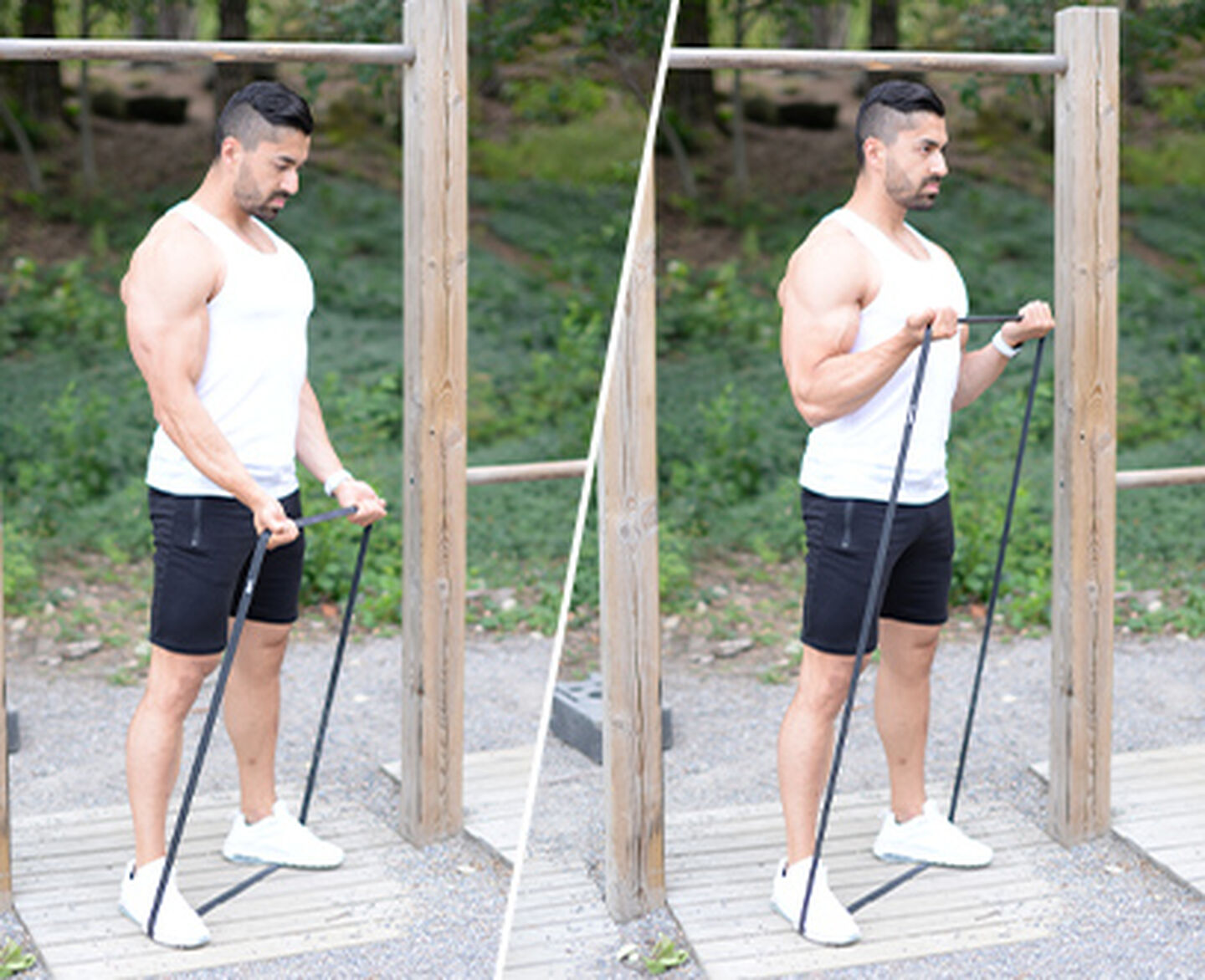 Styrketräning med gummiband