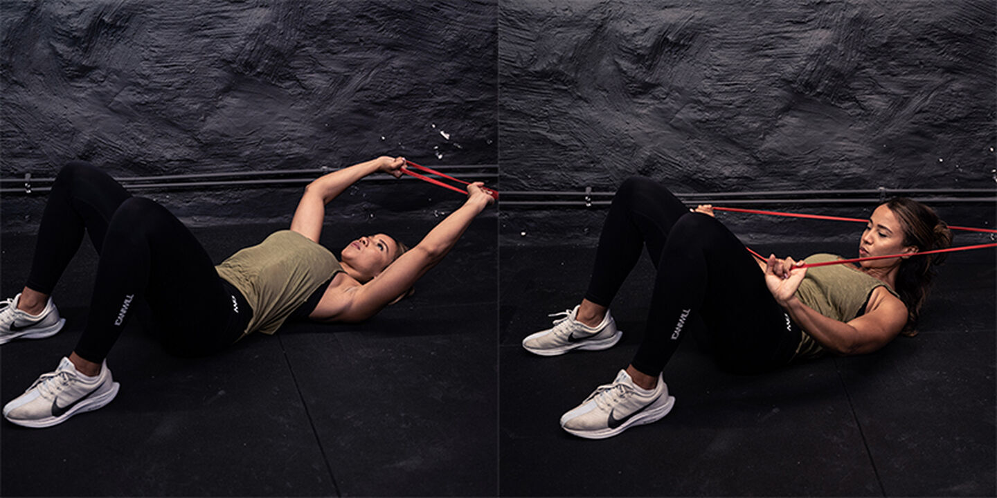 Träna med gummiband - 8 bra övningar för hela kroppen