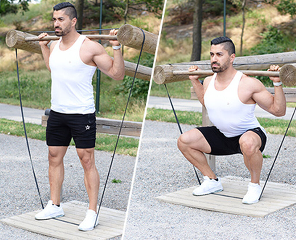 Övningar - Bli stark med träningsband - Gymgrossisten.com