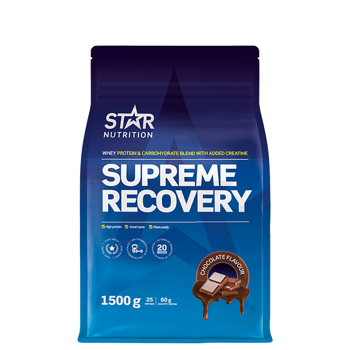 Köp Supreme Recovery, 1,5 kg, Chocolate | Gymgrossisten