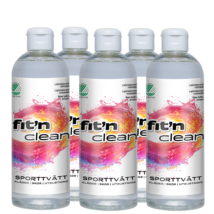 Köp 5-pack Fit'n Clean tvättmedel | Gymgrossisten