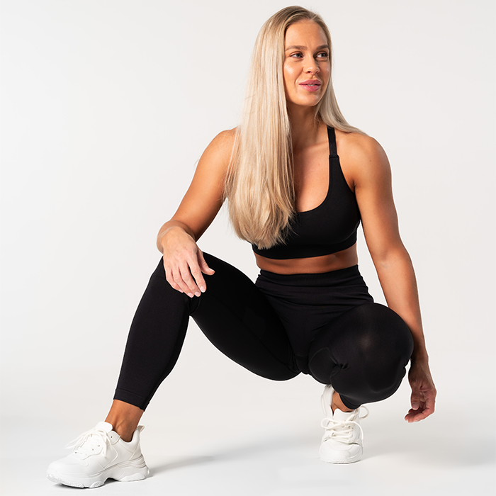 Köp Relode Prime Scrunch Tights, Black, M | Gymgrossisten