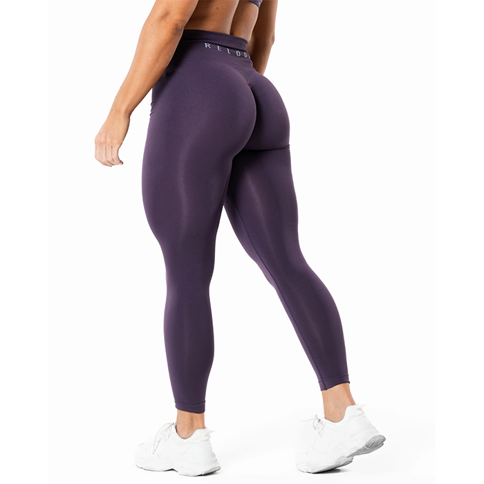 Köp Relode Prime Scrunch Tights, Plommonlila, M | Gymgrossisten