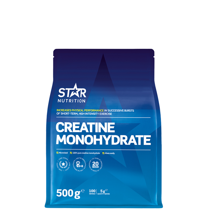 Köp Creatine Monohydrate, 500 g | Gymgrossisten