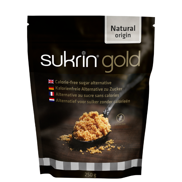 Köp Sukrin Gold 250 g | Gymgrossisten