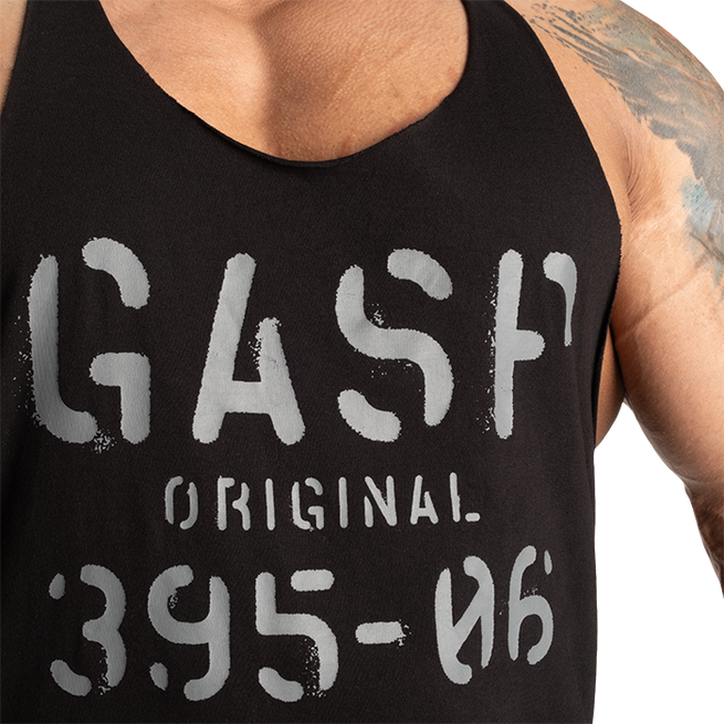 Köp Gasp Original Stringer, Black/Grey, S | Gymgrossisten