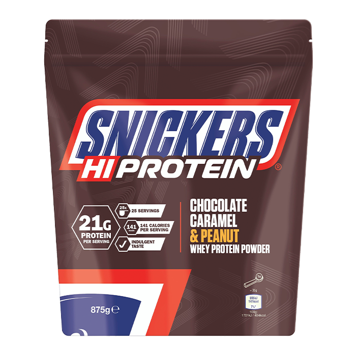 Köp Snickers Protein Powder, 875 g | Gymgrossisten