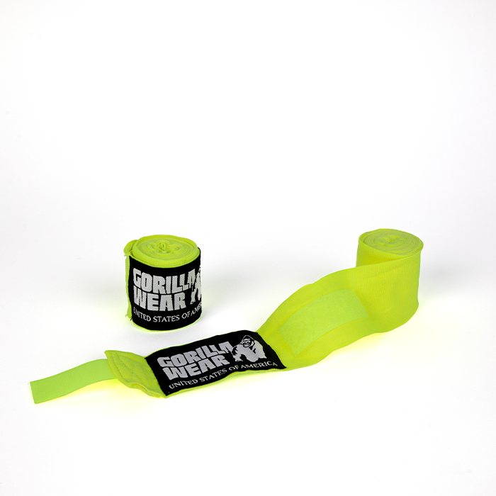 Köp Boxing Hand Wraps, Yellow, 2,5 m | Gymgrossisten