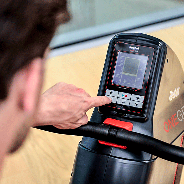 Köp Reebok Rower GR, Black | Gymgrossisten