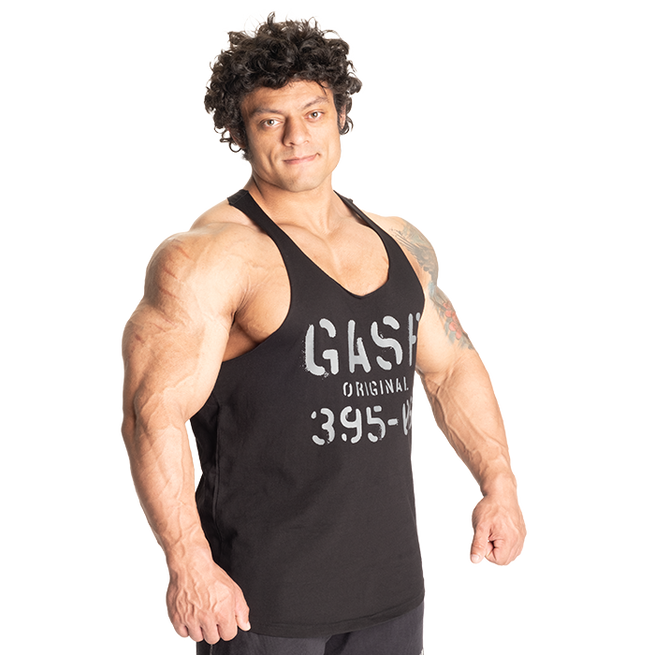 Köp Gasp Original Stringer, Black/Grey, S | Gymgrossisten