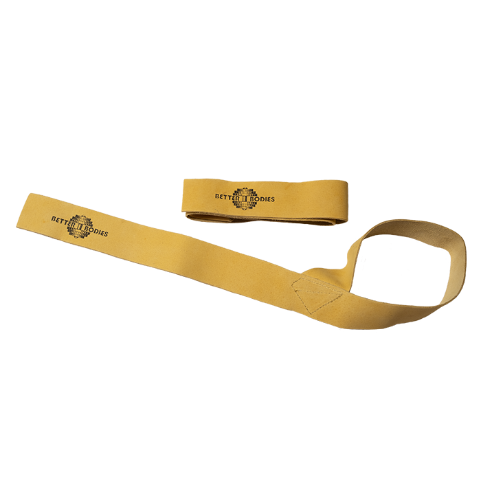 Köp Leather Straps, Nature | Gymgrossisten