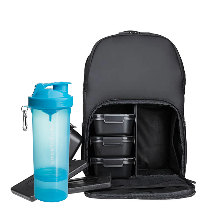 Köp Meal Prep Backpack + Slim Shaker 500 ml | Gymgrossisten