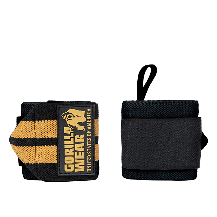 Köp Wrist Wraps Pro, black/gold | Gymgrossisten