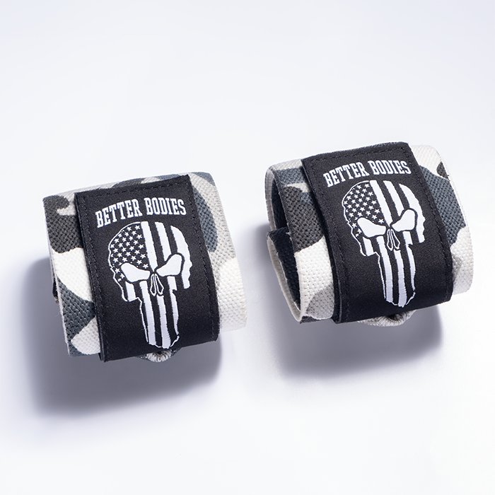 Köp Wrist Wraps 18 inch, Grey Camoprint | Gymgrossisten