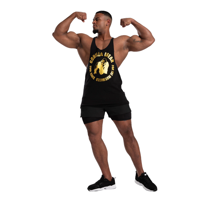 Köp Melrose Stringer, Black Gold, M - Gymgrossisten.com