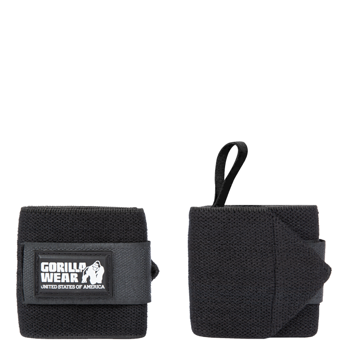 Köp Wrist Wraps Basic, Black/Grey | Gymgrossisten