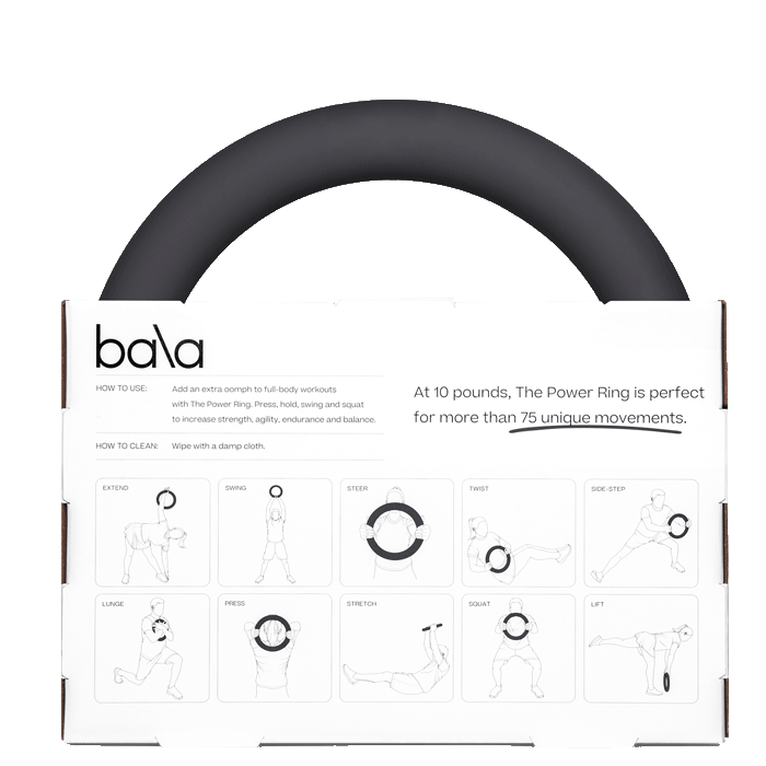 Köp Bala Power Ring, 5 kg - Charcoal | Gymgrossisten