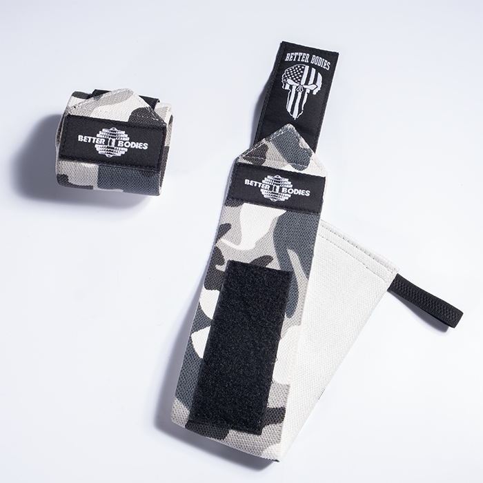 Köp Wrist Wraps 18 inch, Grey Camoprint | Gymgrossisten