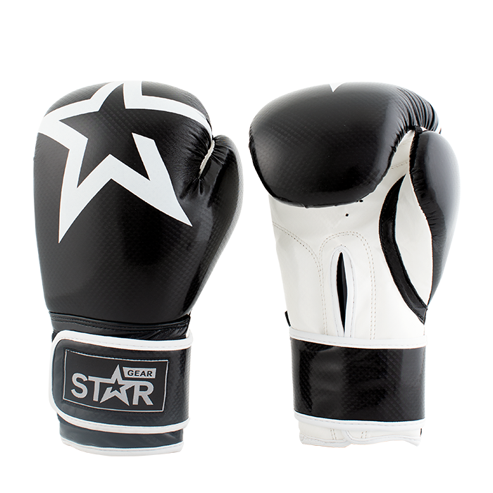 Köp Star Gear Boxing Glove, Black, 14 oz | Gymgrossisten