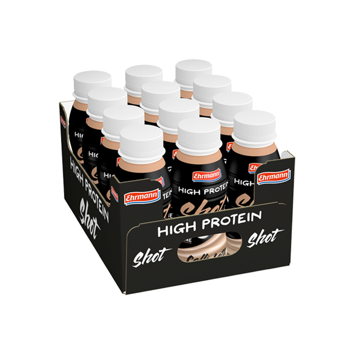 Köp 12 x Ehrmann High Protein Drink, 250 ml, Chocolate | Gymgrossisten.com