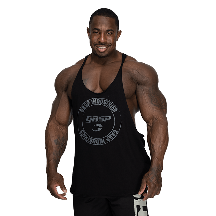 Köp GASP Stringer, Black, XXL | Gymgrossisten
