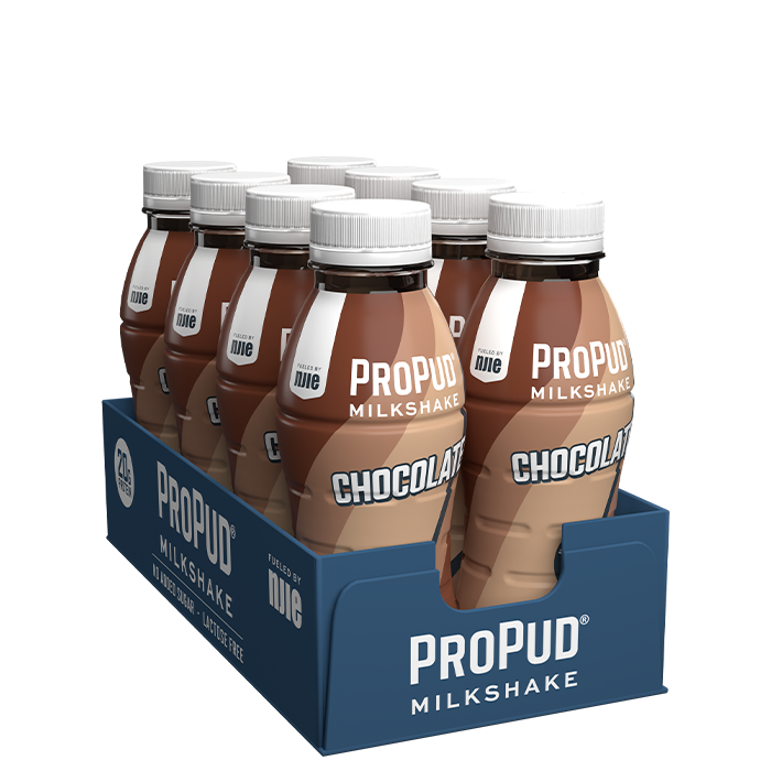 Köp 8 x ProPud Protein Milkshake, 330 ml, Chocolate - Gymgrossisten.com