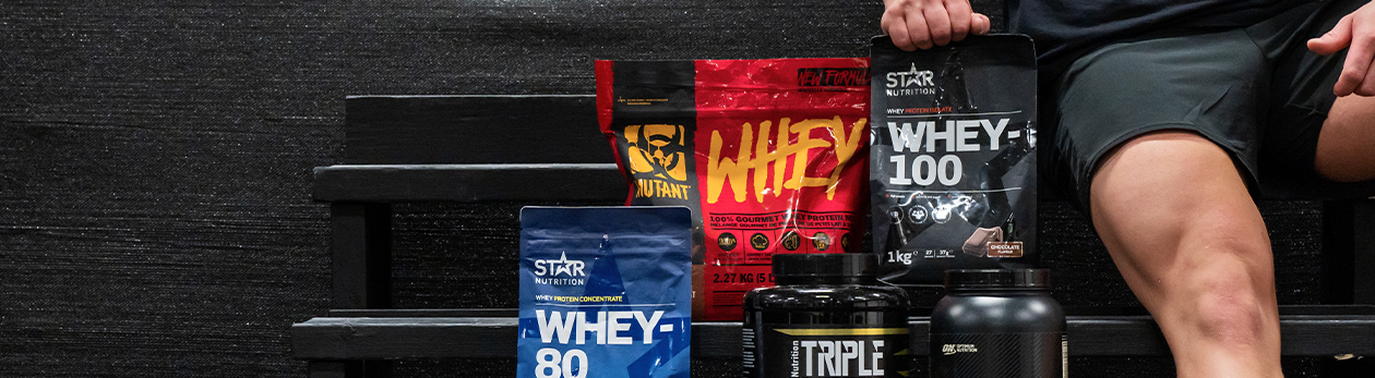Proteinpulver – Köp billigt protein hos Gymgrossisten.com
